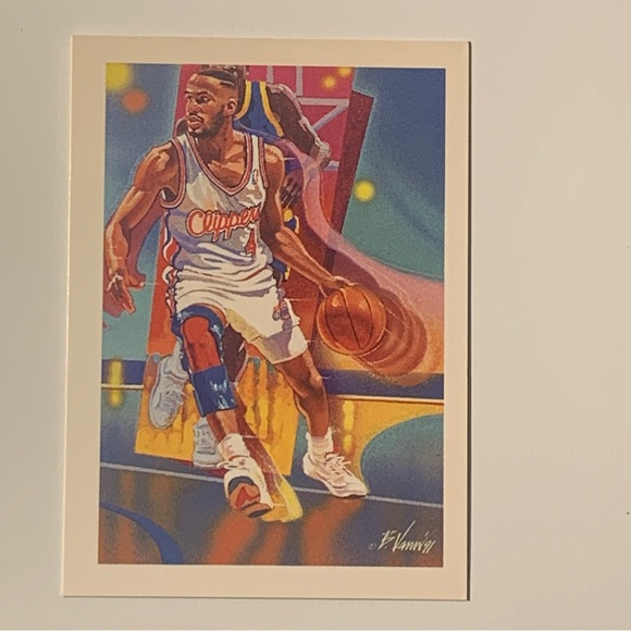 NBA HOOPS | Toys | 991 Nba Hoops Los Angeles Clippers Ron Harper 514 ...